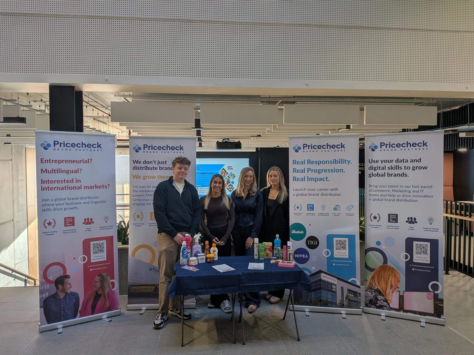 Our Sheffield Hallam University Careers Fair · Pricecheck